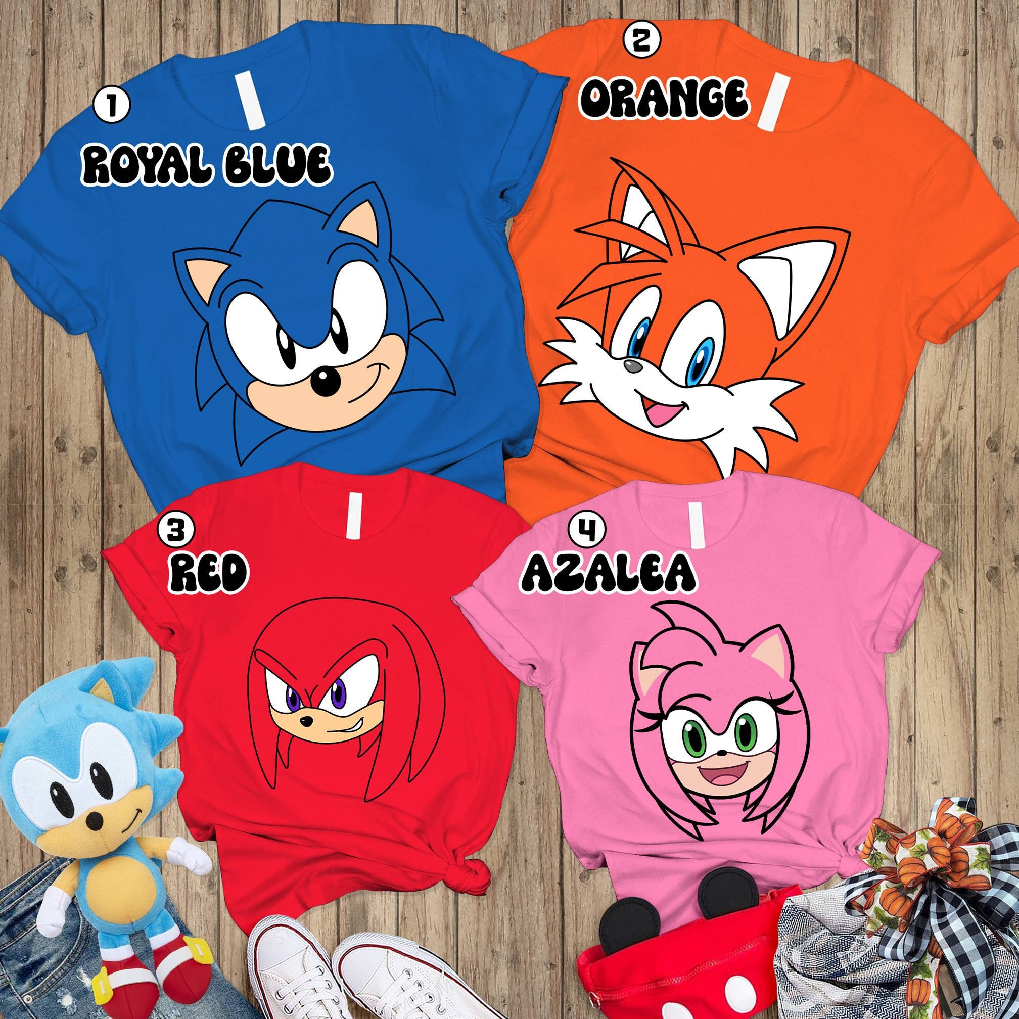Amy And Sonic Family