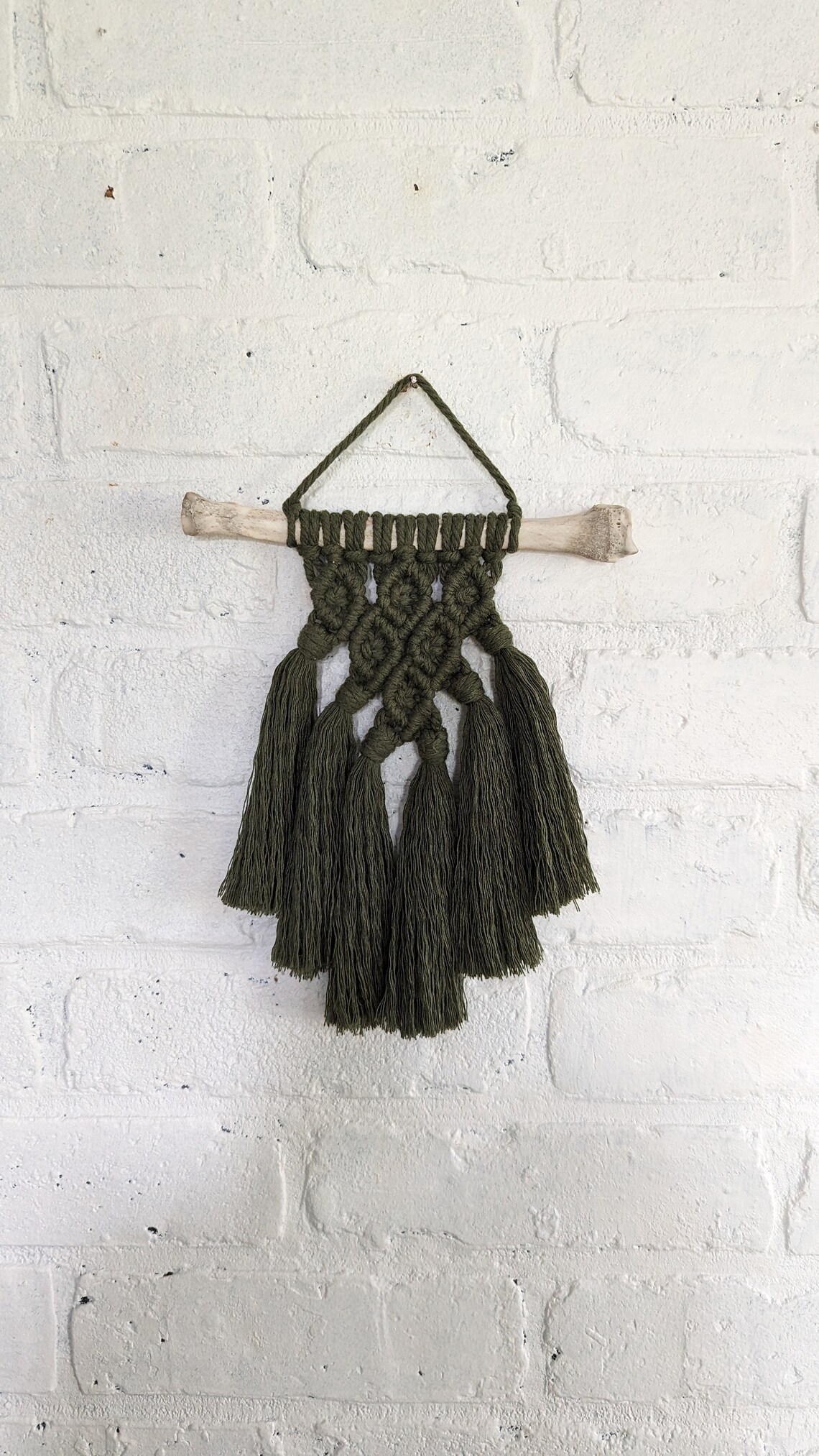 Small Bone Macrame Leaf Design - Etsy