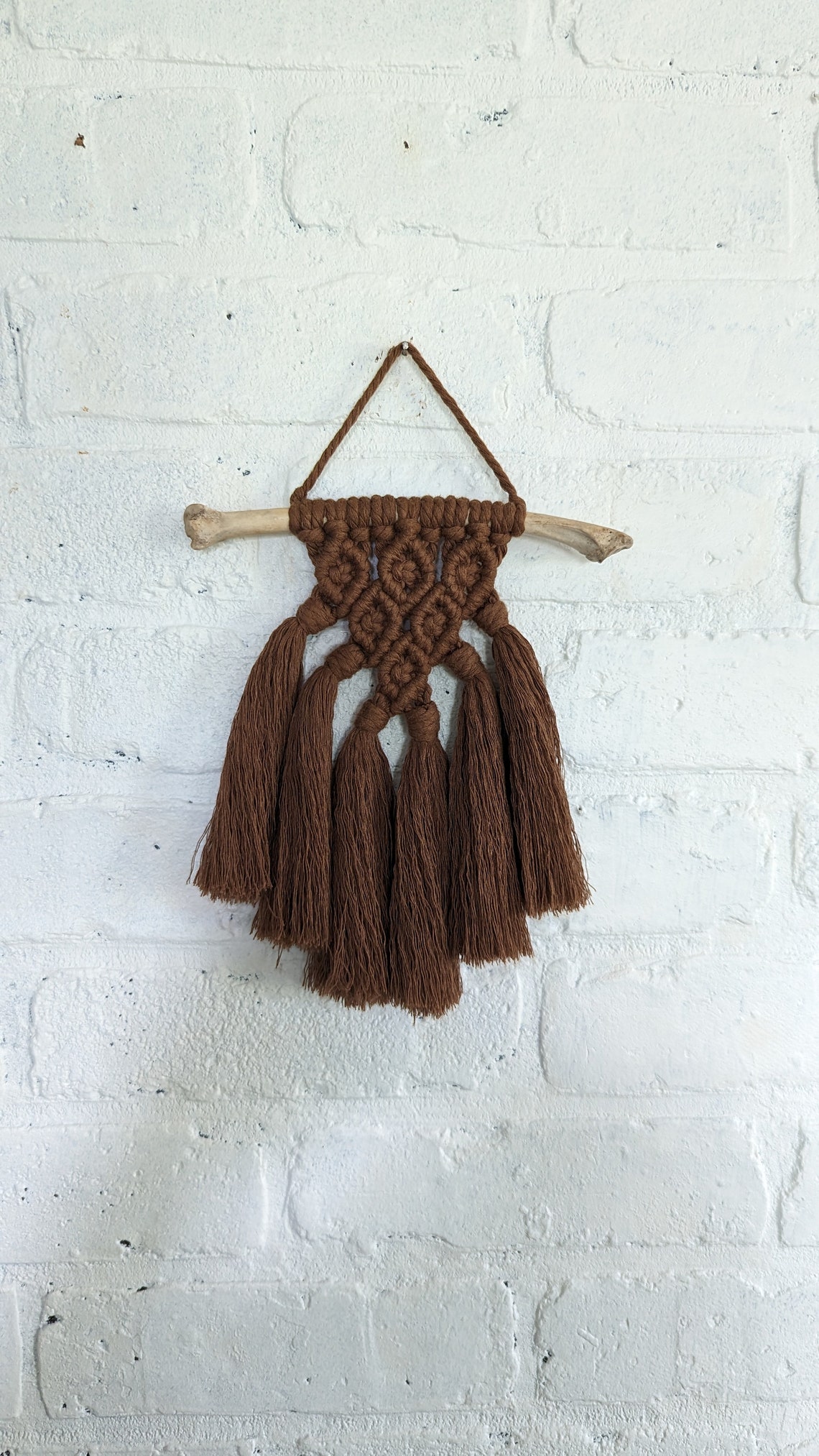 Small Bone Macrame Leaf Design - Etsy