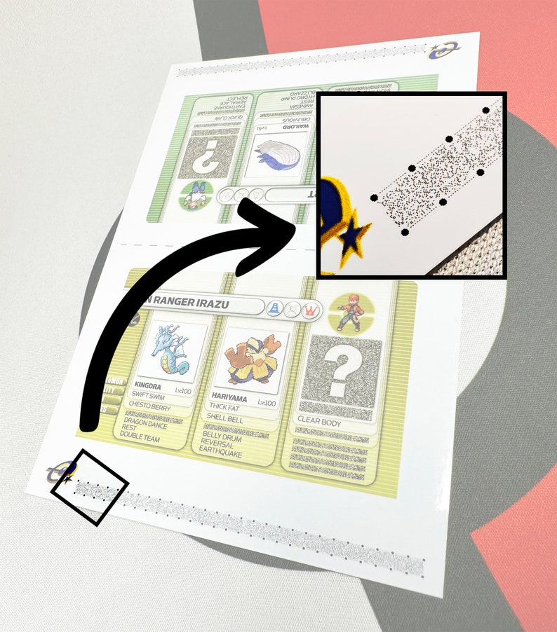 Pokemon Battle-e: Series 1 E-reader Trainer Custom Cards - Etsy