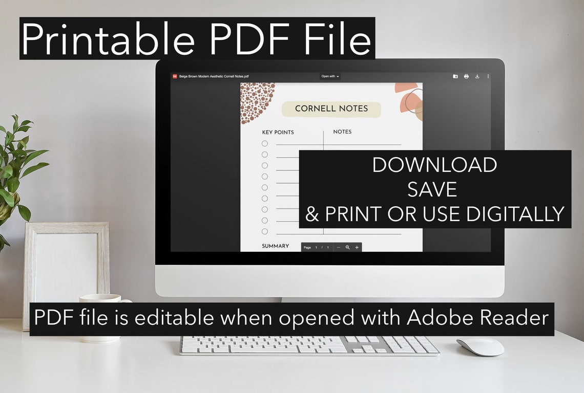 Minimalist Tan Printable Daily Planner, Journal, Calendar Daily Journal ...