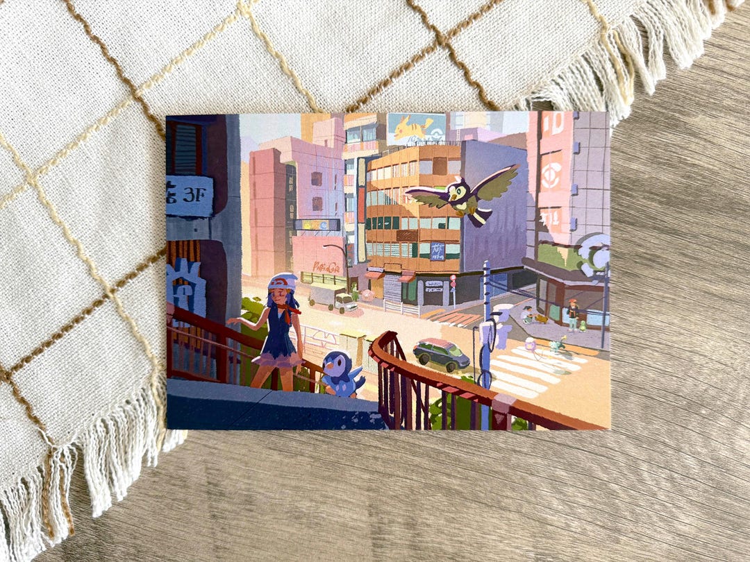 Jubilife City Print - Etsy