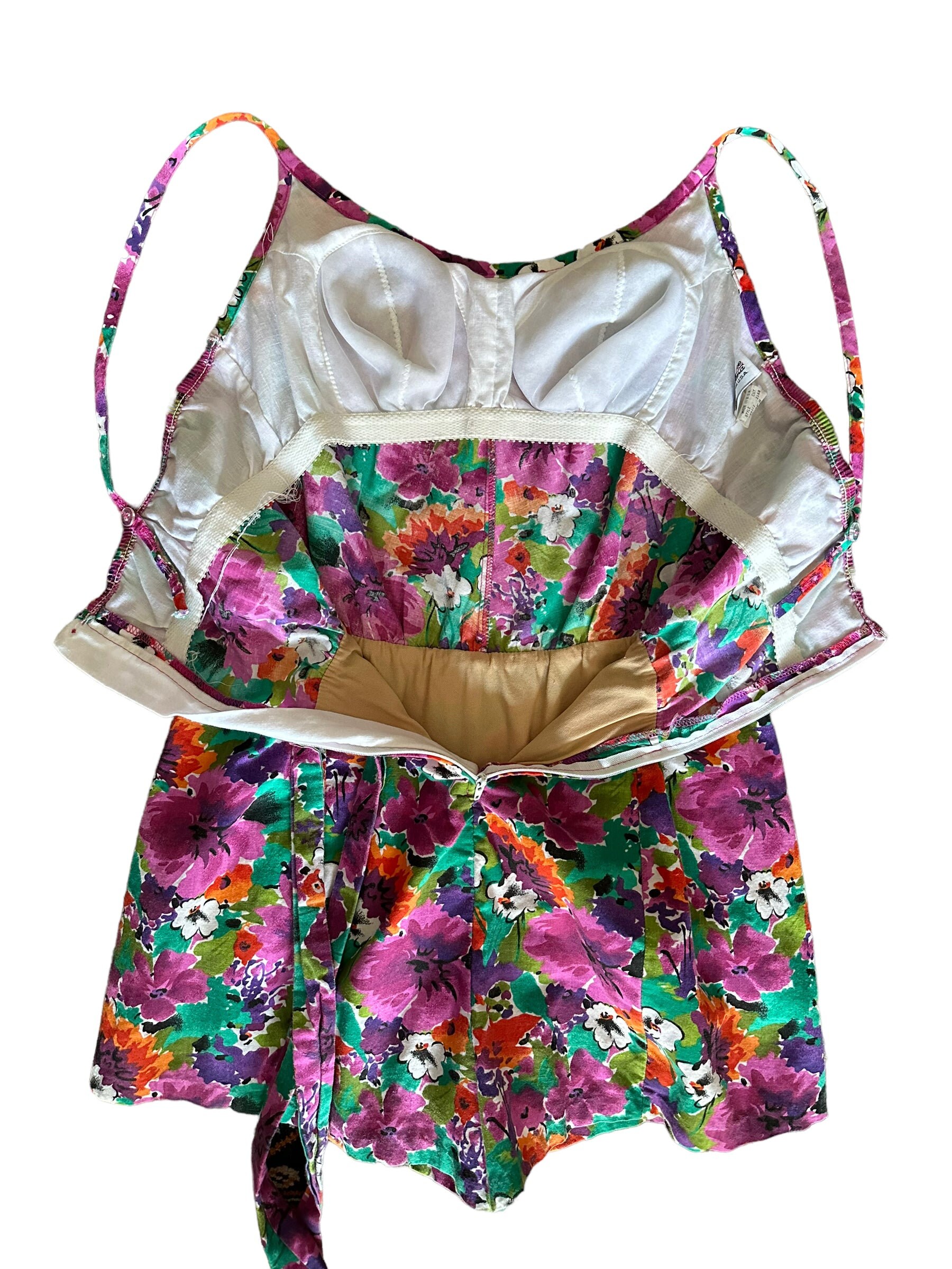 Vintage 1980s Catalina Floral Swimsuit Seattle Vintage Swimwear Barn ...