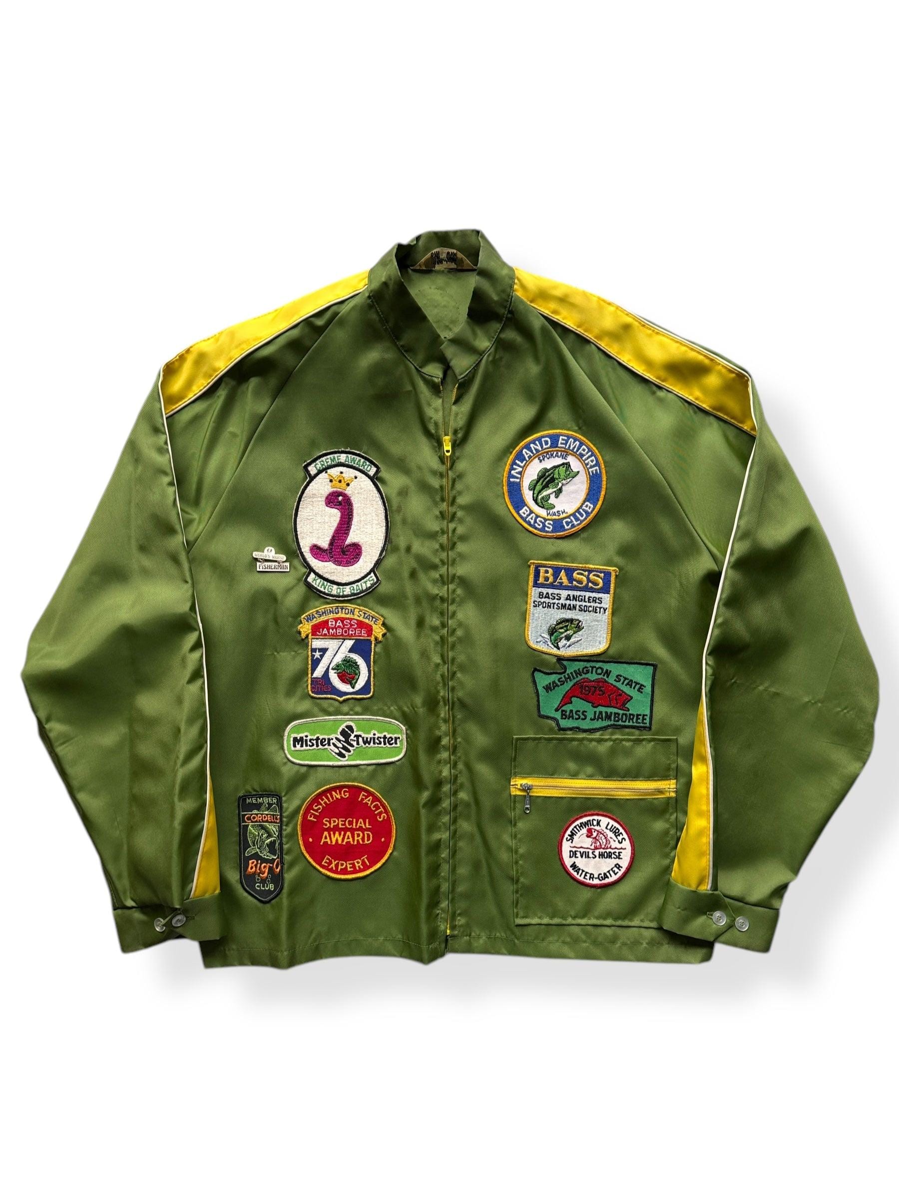 Vintage Fliptail Lures Fisherman Patches Windbreaker SZ XL - Etsy