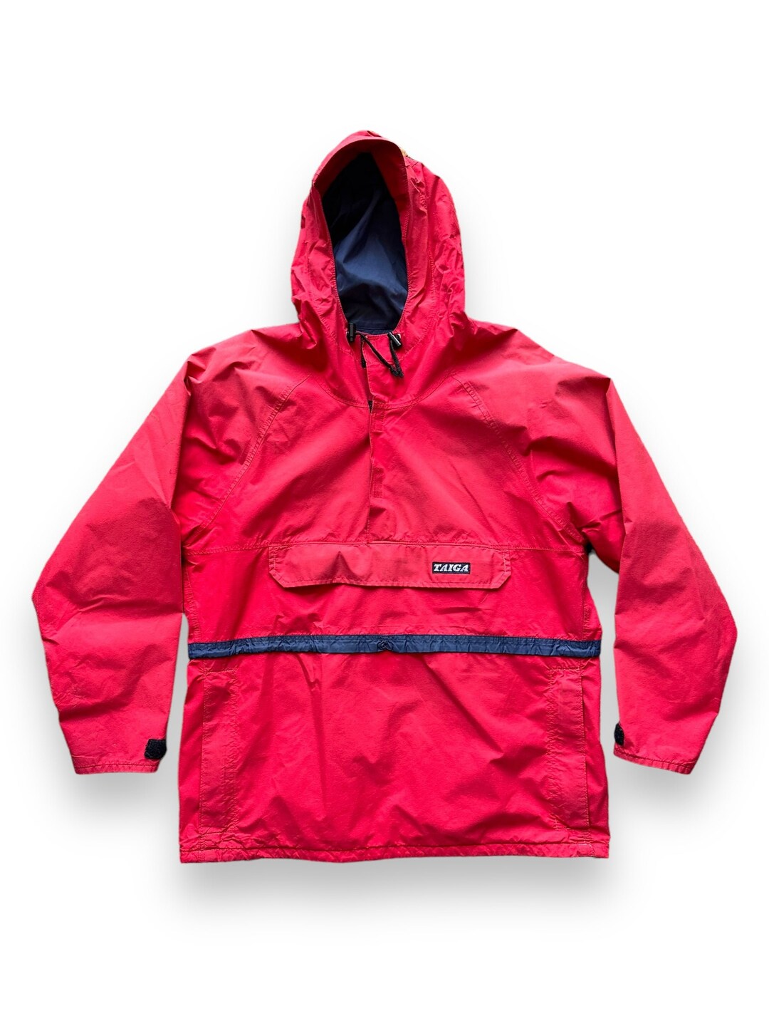 Vintage Sunfaded Red Taiga Anorak SZ M - Etsy