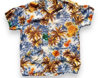 Vintage Made in Japan Hand Screened Aloha Shirt SZ M - Etsy Vintage Made in Japan Hand Screened Aloha Shirt SZ M - Etsy