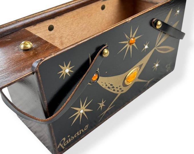 1964 Enid Collins Paisano Roadrunner Box Purse - Etsy