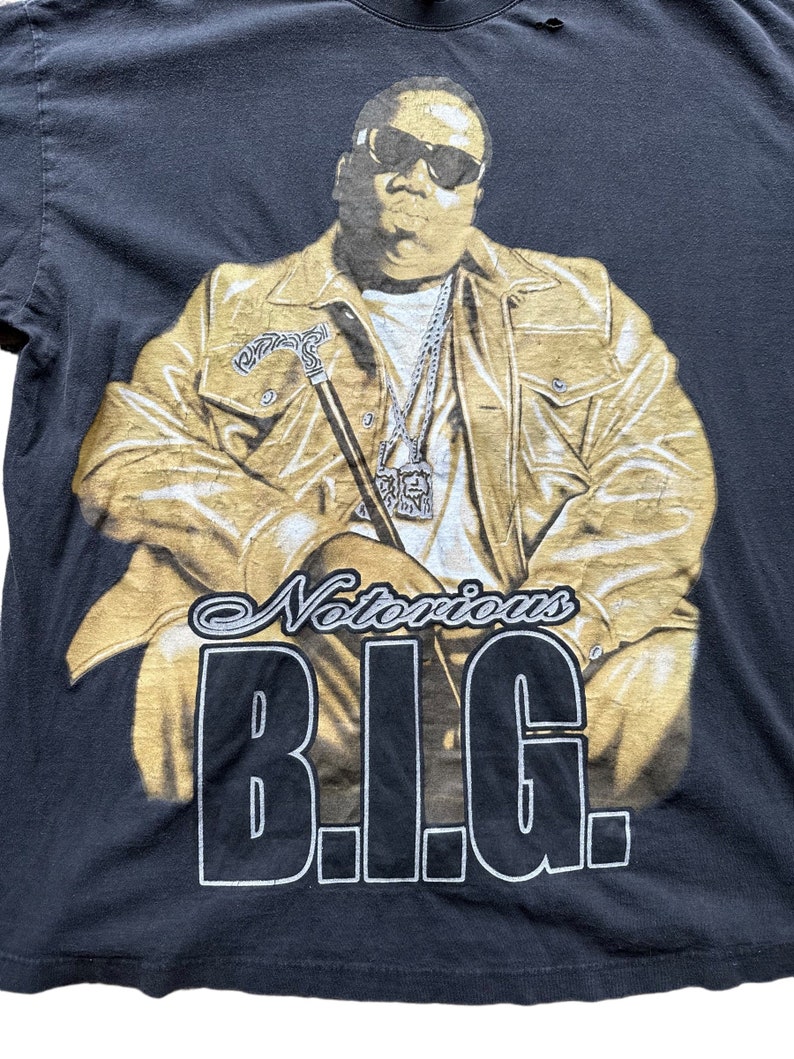 Vintage Biggie Smalls Notorious BIG Rap Tee SZ XXL | Vintage Rap Tees ...