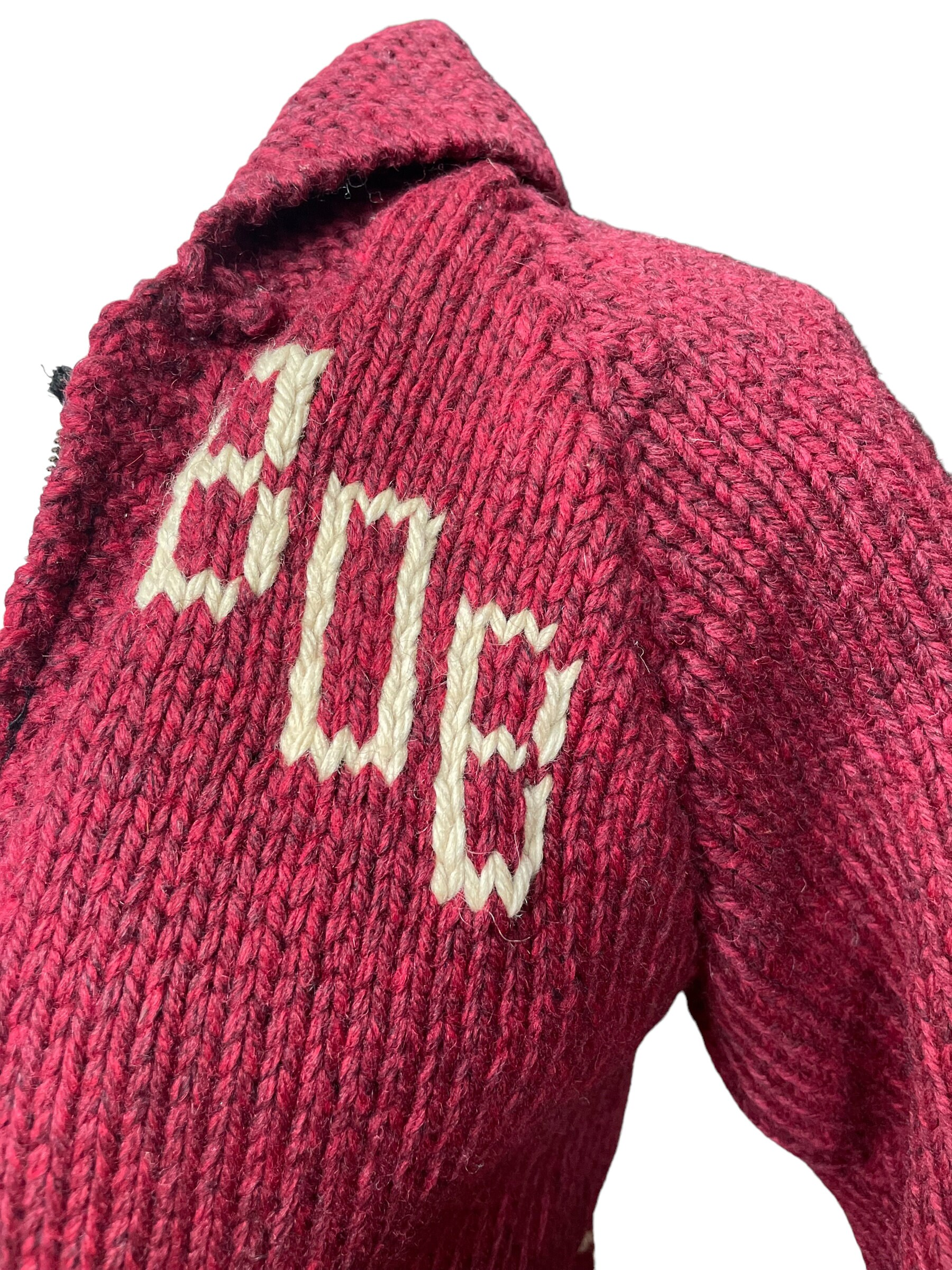 Vintage 1950s Kids Horse Cowichan Sweater SZ S Barn Owl Vintage Seattle ...