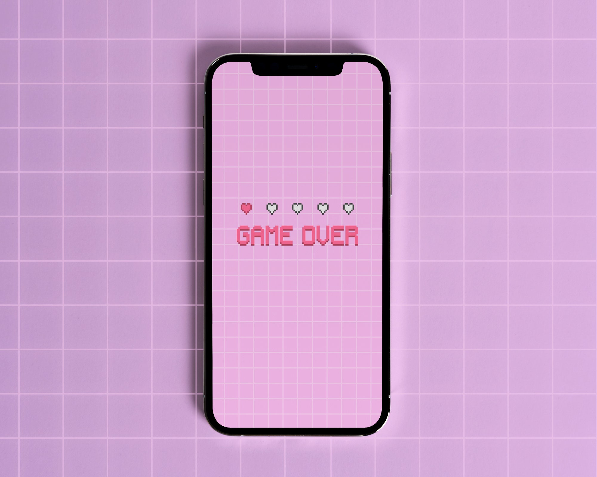 Game Over iPhone Wallpapers 5 Wallpaper Set Cute, Retro, Pastel, Dreamy ...
