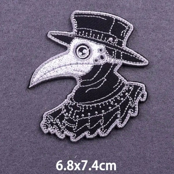 Velcro Patch Plague Doctor - Etsy