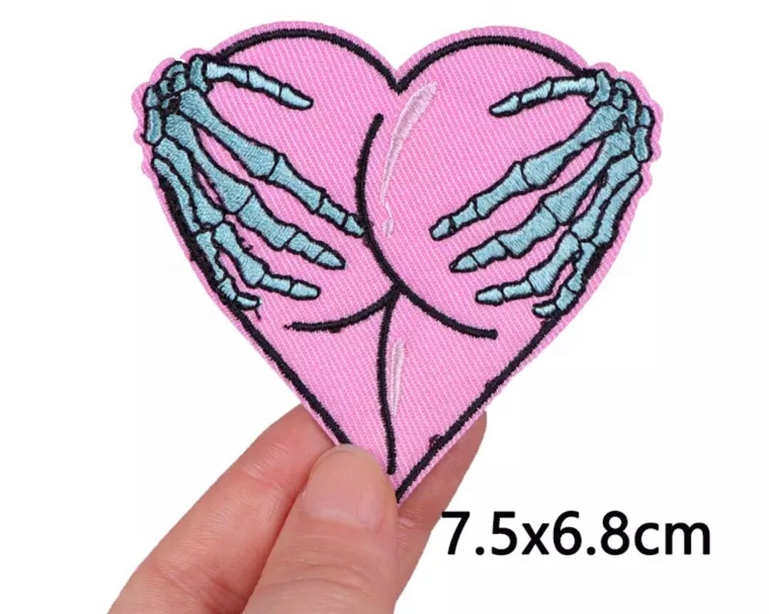 Skeleton Booty Patch - Etsy