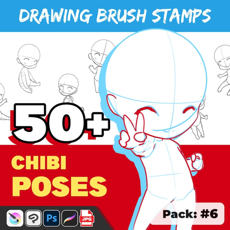 Chibi Art Bases - Etsy