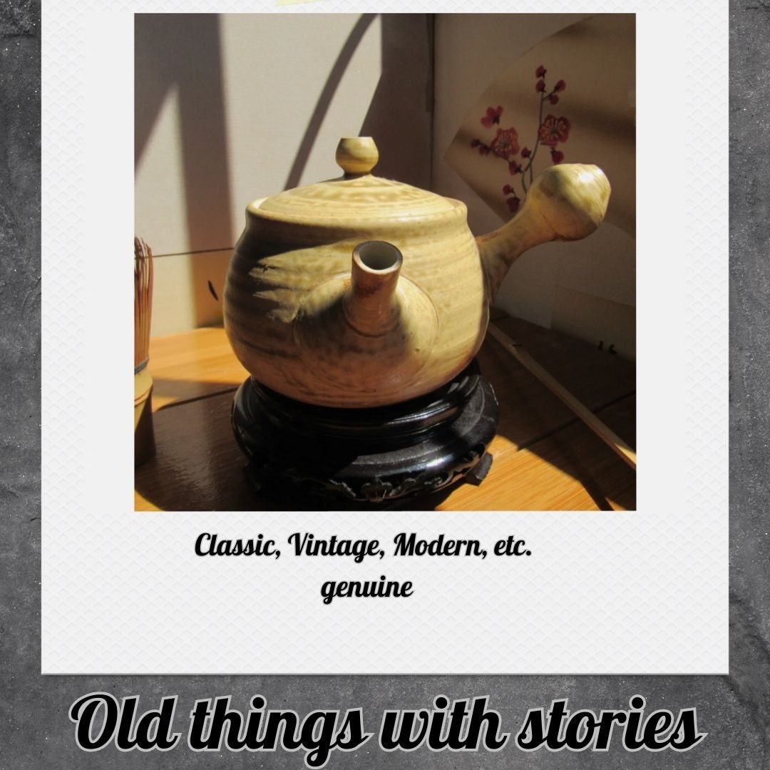 Japanese Ancient Art Yellow Seto-yaki Teapot setoteapot Ware - Etsy