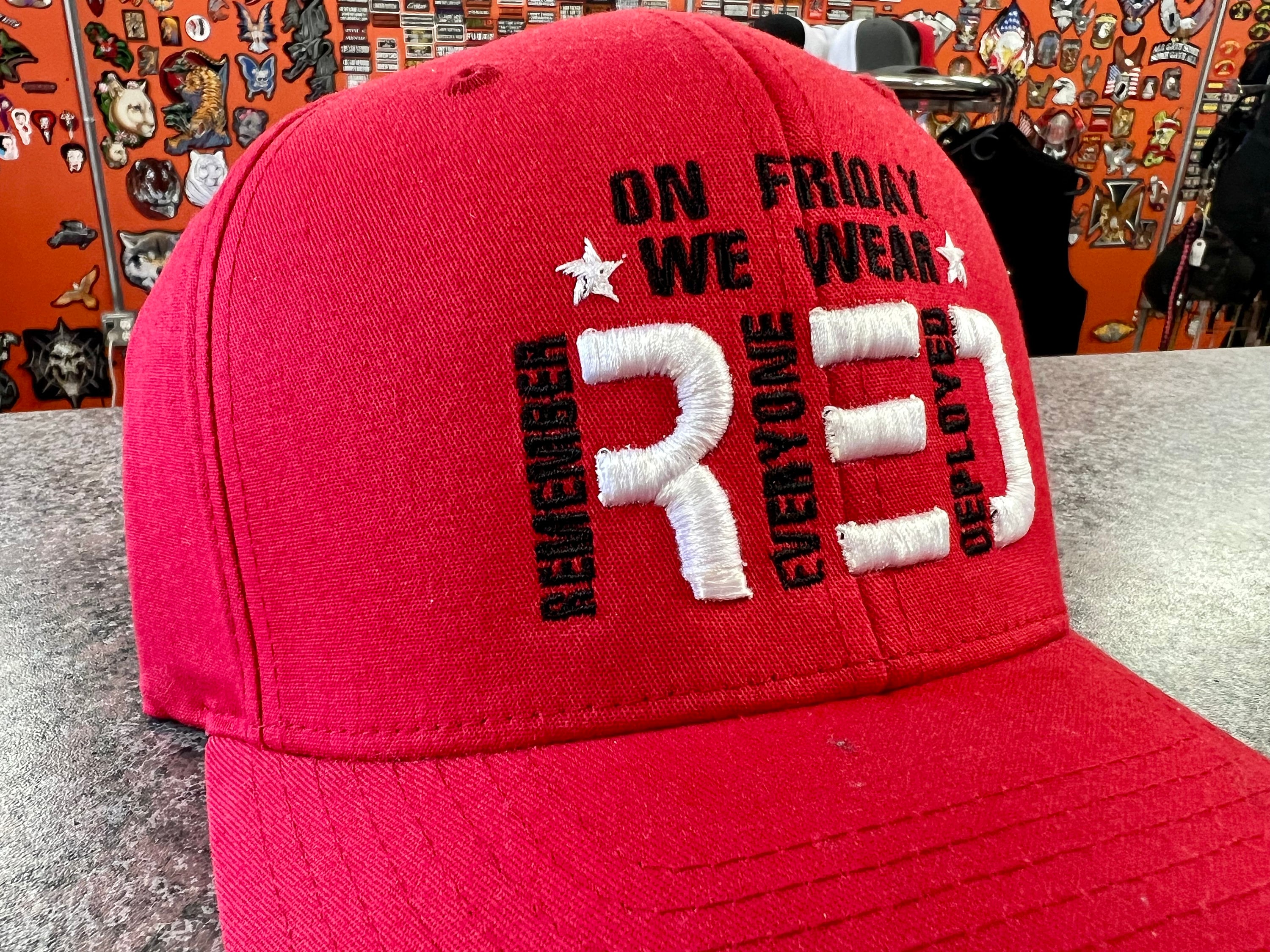 RED Friday 3D Puff Embroidery File - Etsy