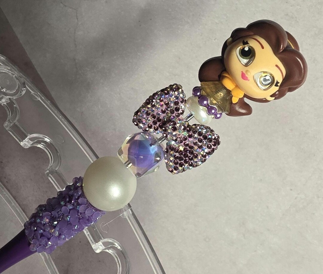 Disney Belle Doorable With Bow Pen - Etsy
