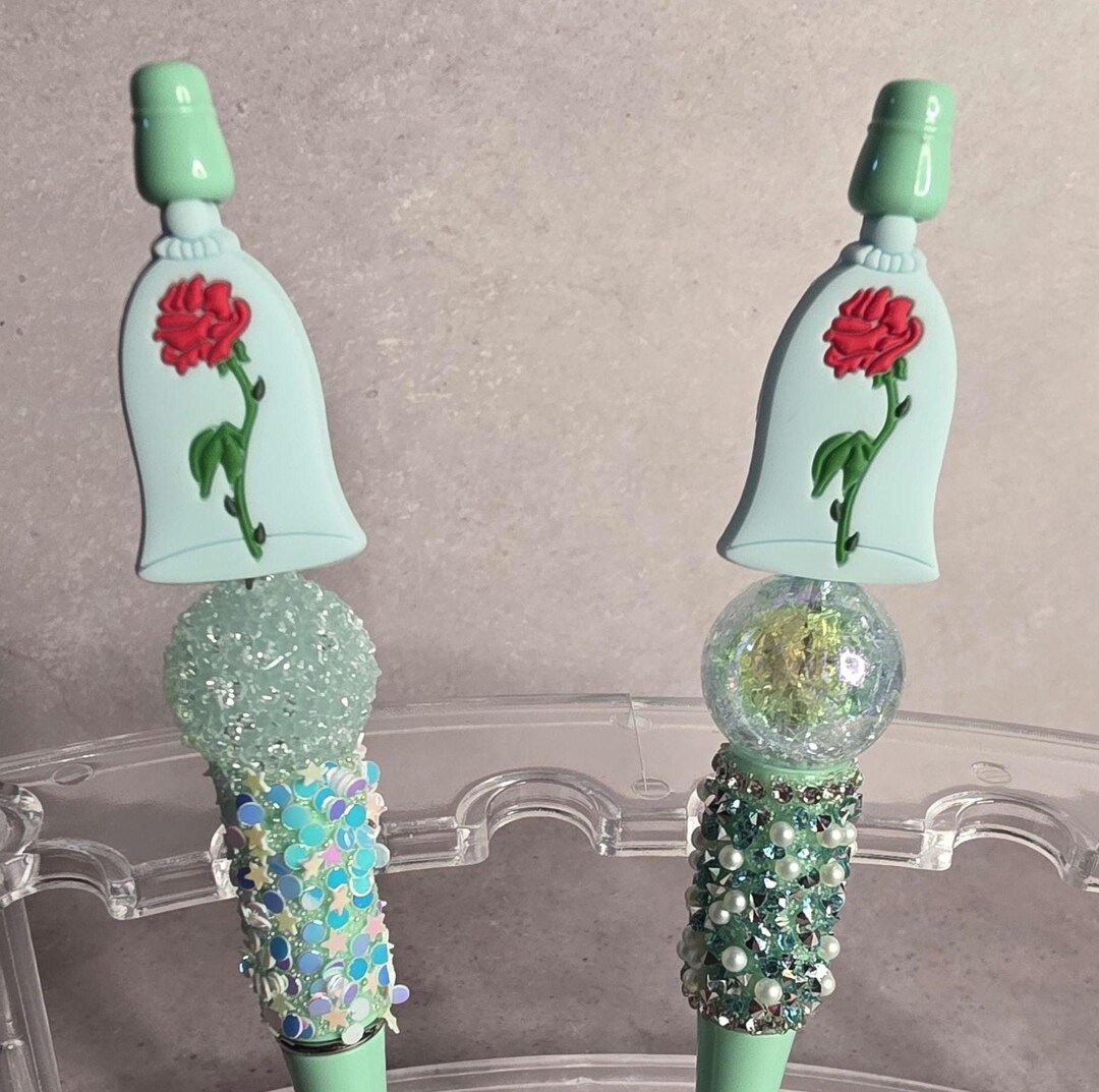 Glass Rose Pen (your Choice of One Pen) - Etsy