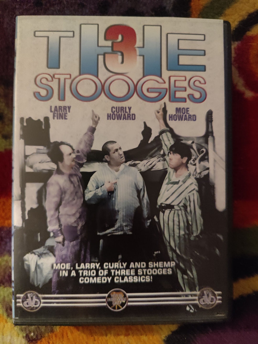 The Three Stooges Larry Fine Curly Howard Moe Howard Comedy - Etsy