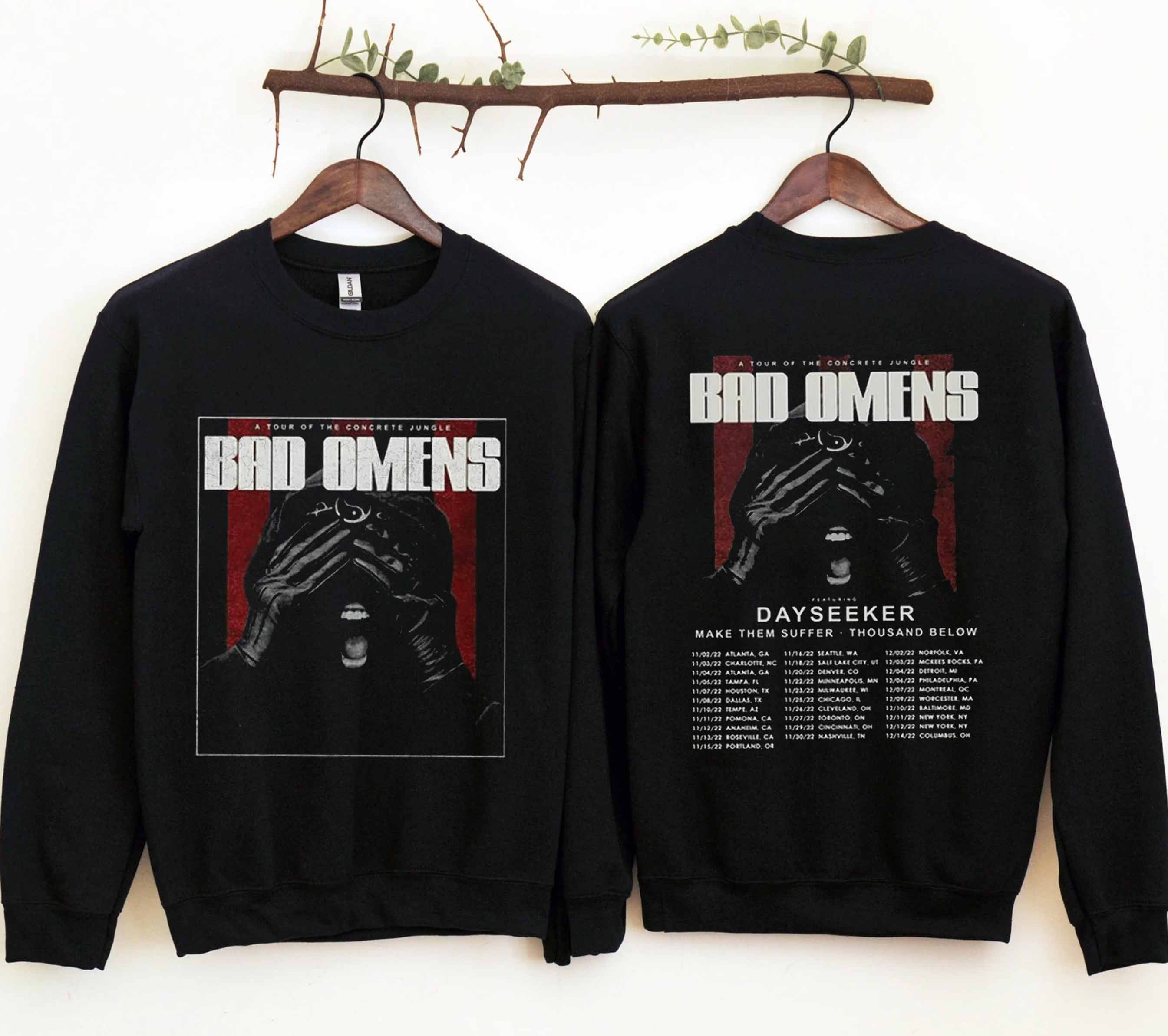 Trendy Bad Omens A Tour Of The Concrete Jungle Tour 2023 Designs 2023 | Shop On Printerval