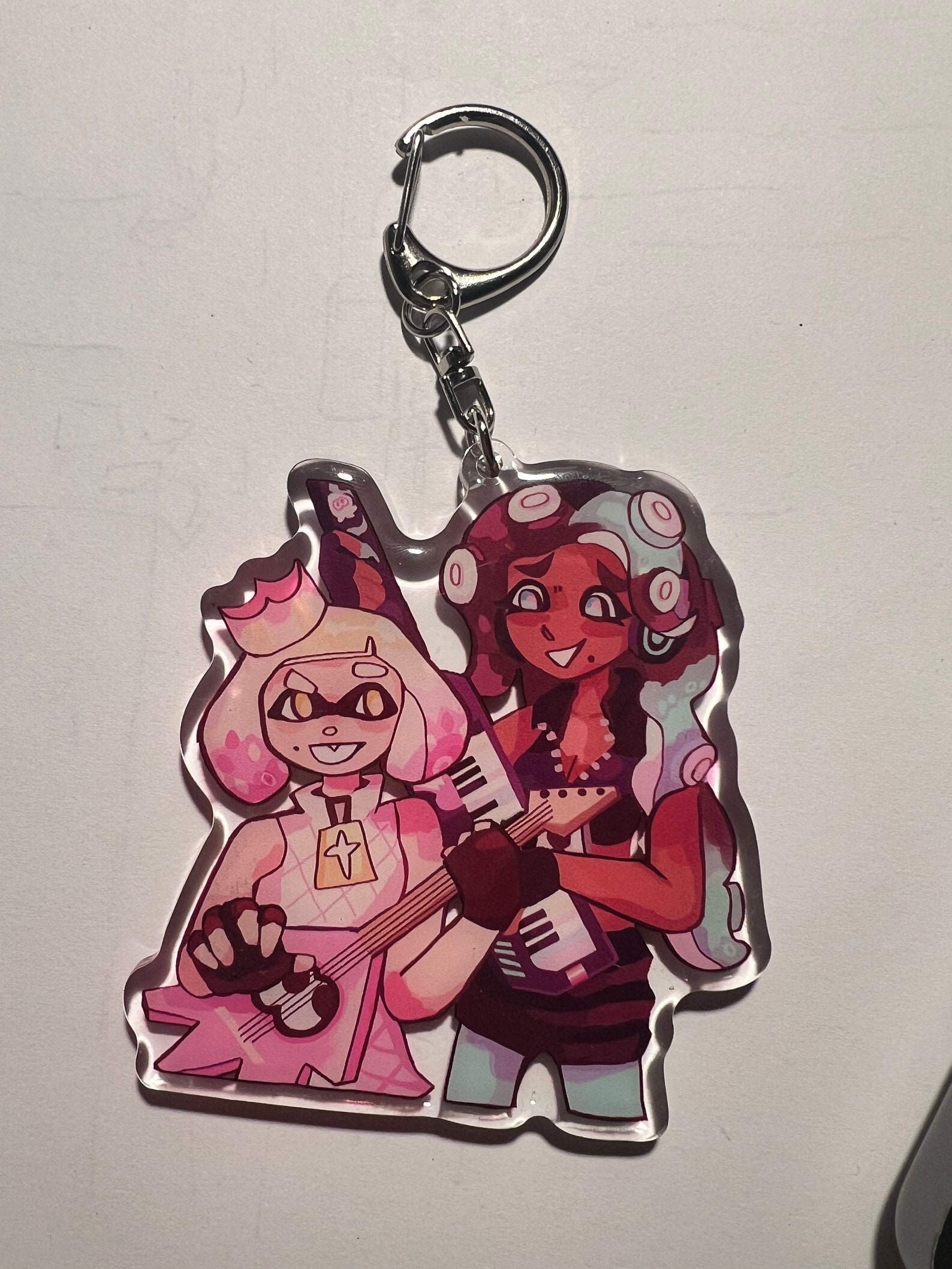 Splatoon Pearl and Marina pearlina Keychain PRE-ORDERS - Etsy