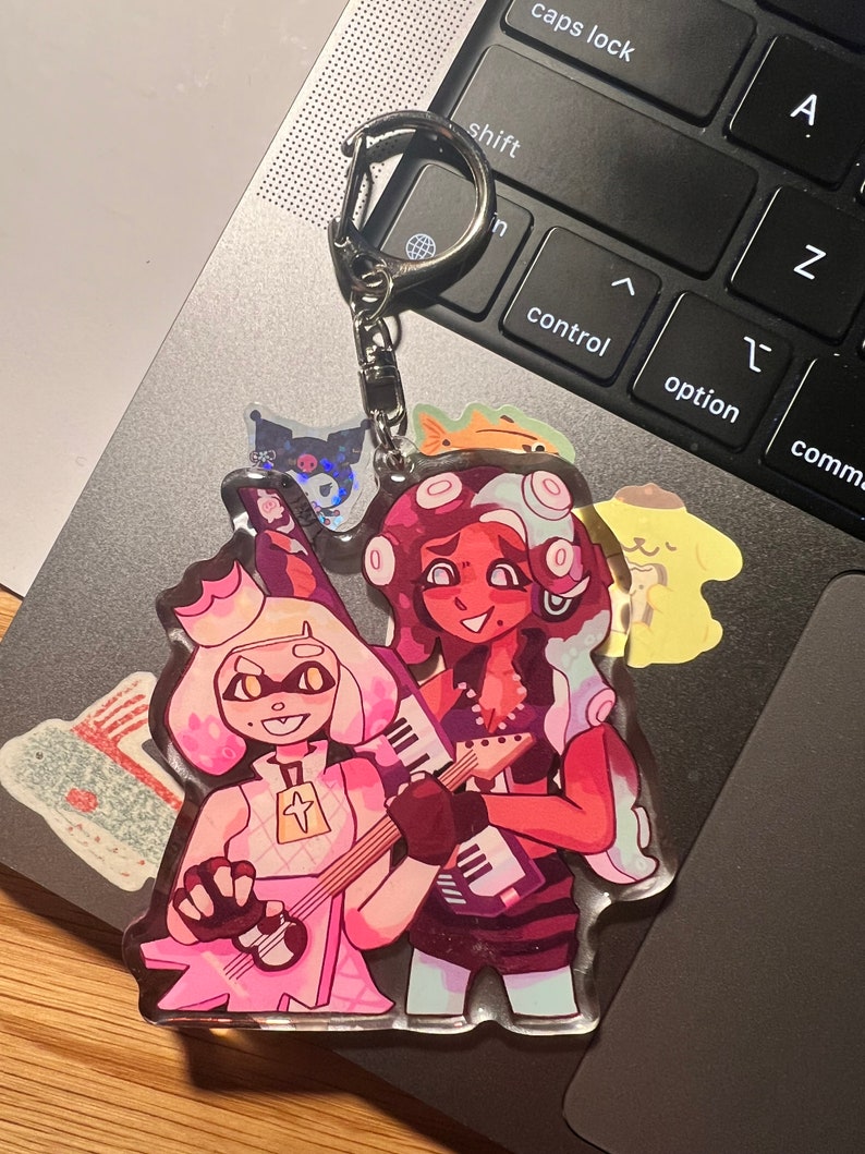 Splatoon Pearl and Marina pearlina Keychain PRE-ORDERS - Etsy