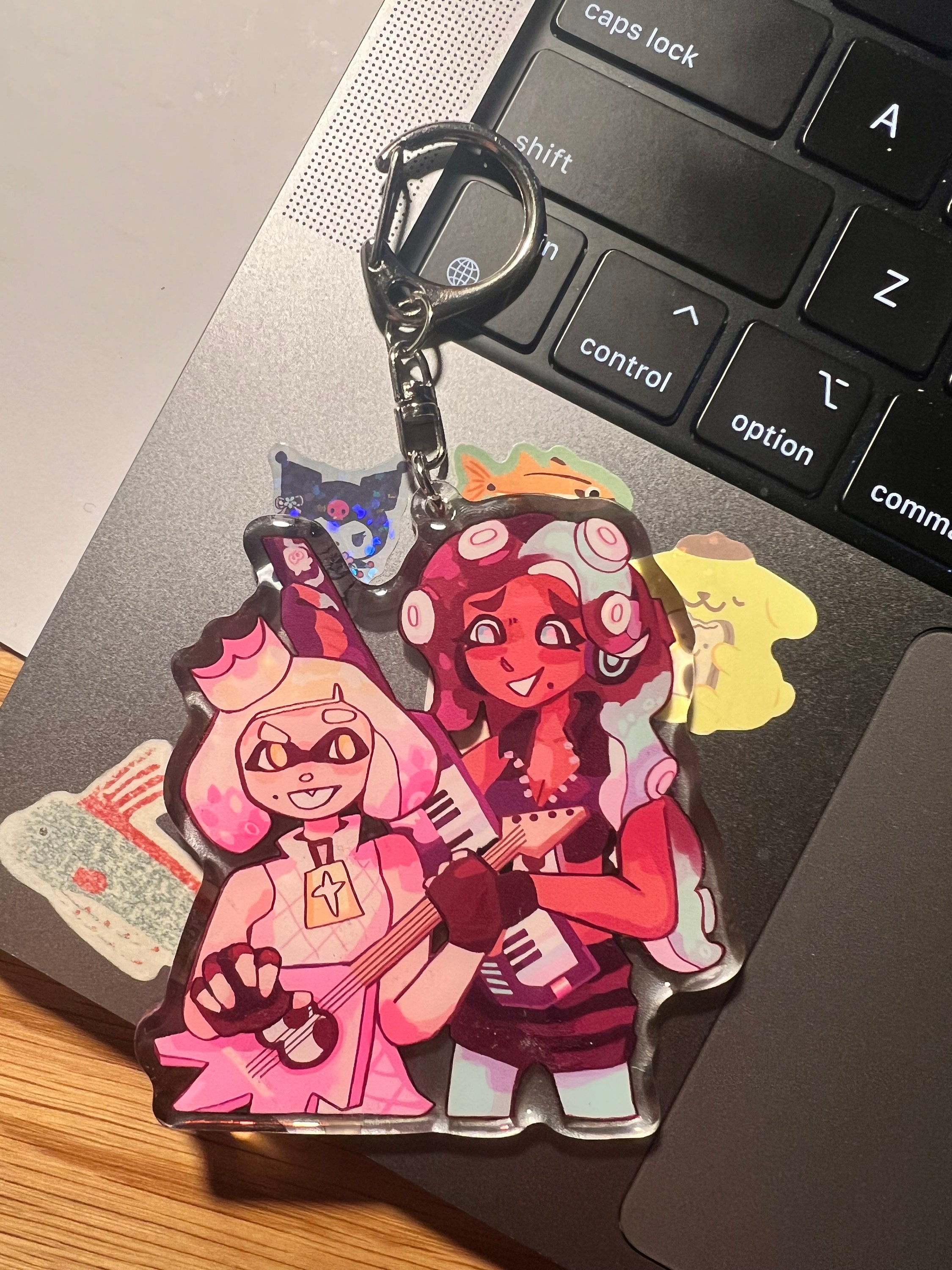 Splatoon Pearl and Marina pearlina Keychain PRE-ORDERS - Etsy