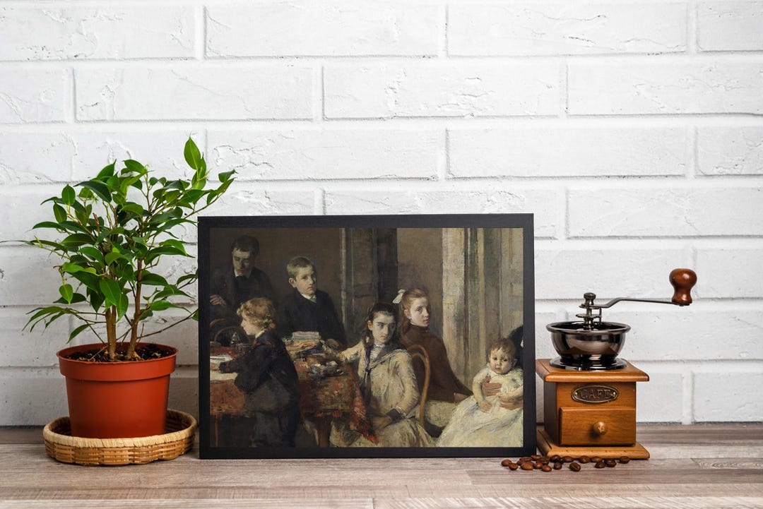 Victorian Family Portrait – Emotional Realism in 19th-century Art - Etsy