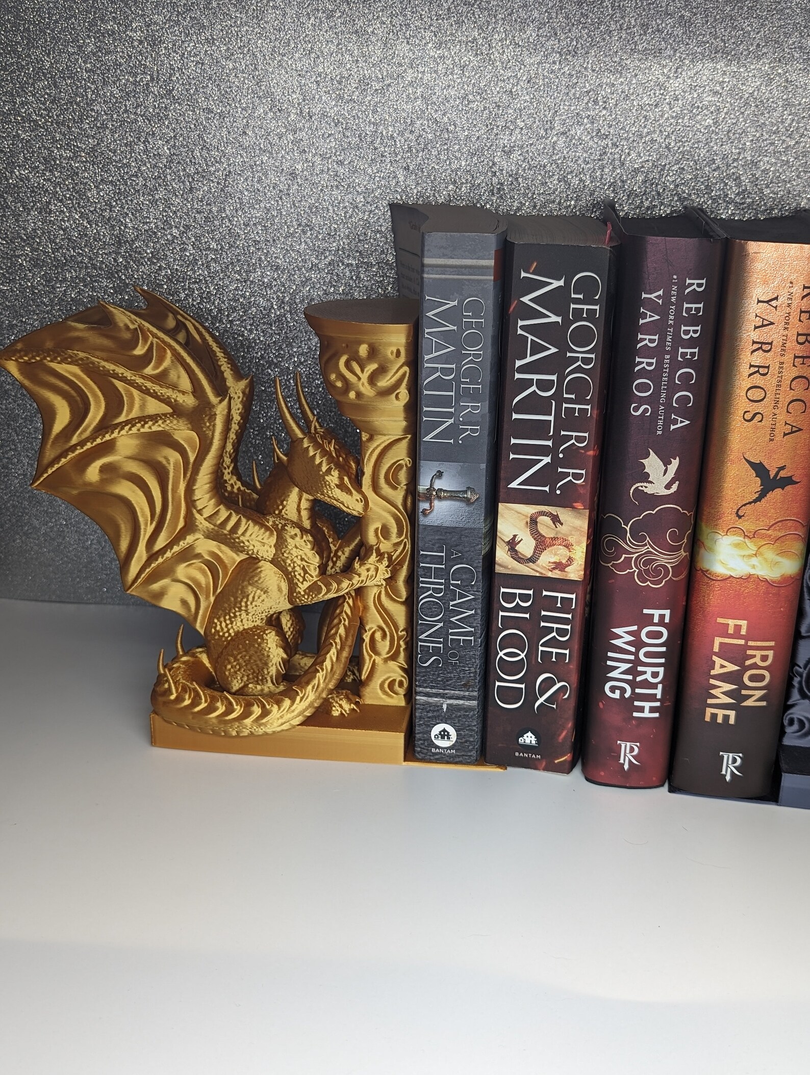 Dragon Bookends – Medieval Fantasy Decor, Perfect for Shelves and ...
