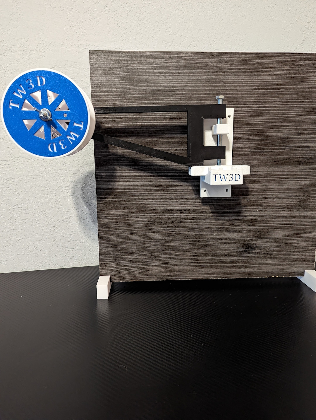 Pivoting Rattle Reel Mount and Rattle Reel, Ice Fishing Equipment ...