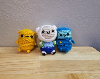 Crochet Finn Adventure Time Beanie/hat - Etsy