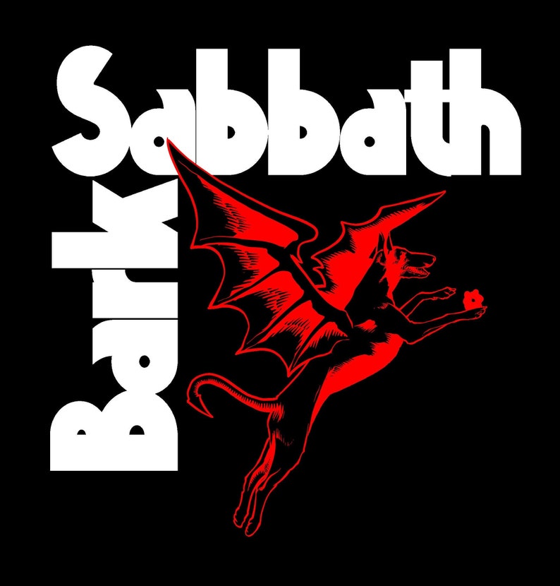 Bark Sabbath * Black Sabbath * 80s Shirts * 90s Shirts - Etsy