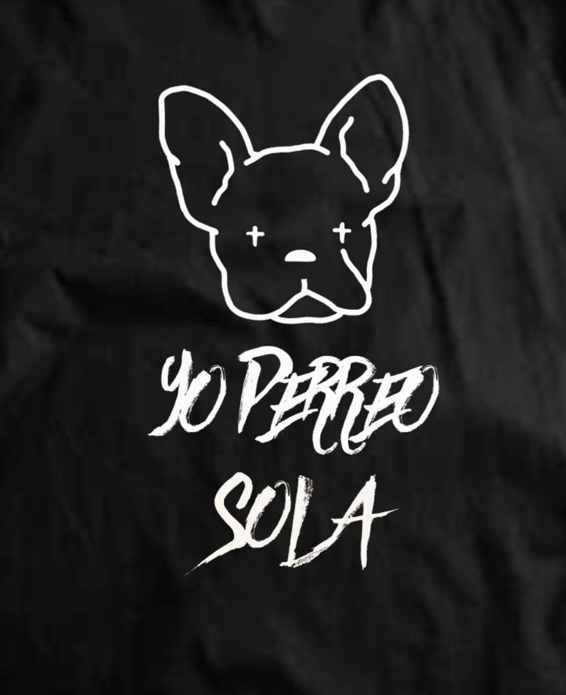 Bad Bunny Yo Perreo Sola - Etsy