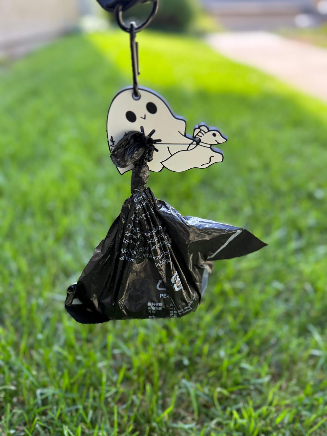 Ghostie Ghost Poop Bag Holder - Etsy