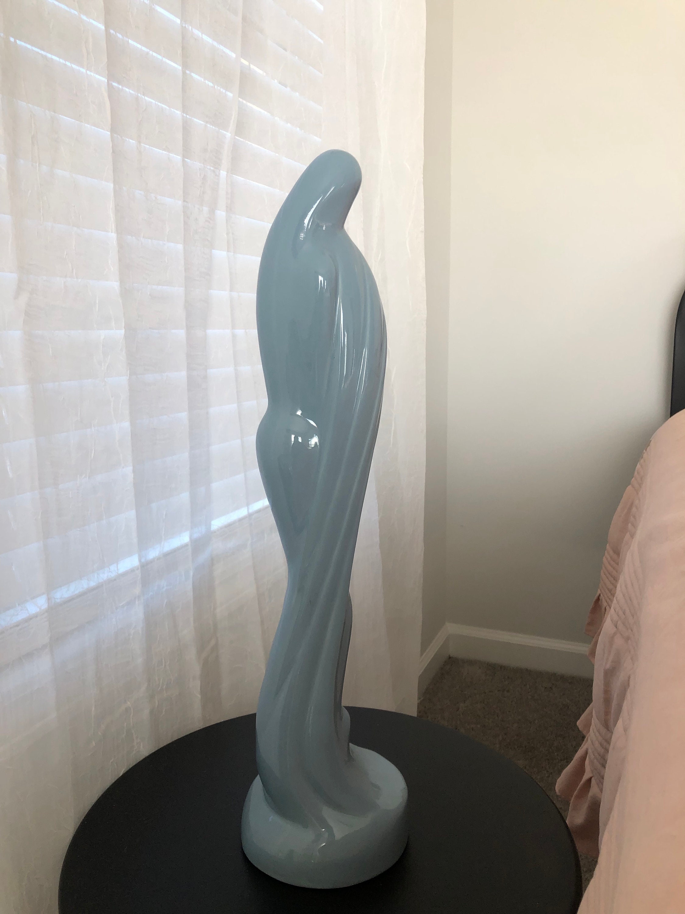 Vintage Blue Royal Haeger Lover's Embrace Postmodern - Etsy