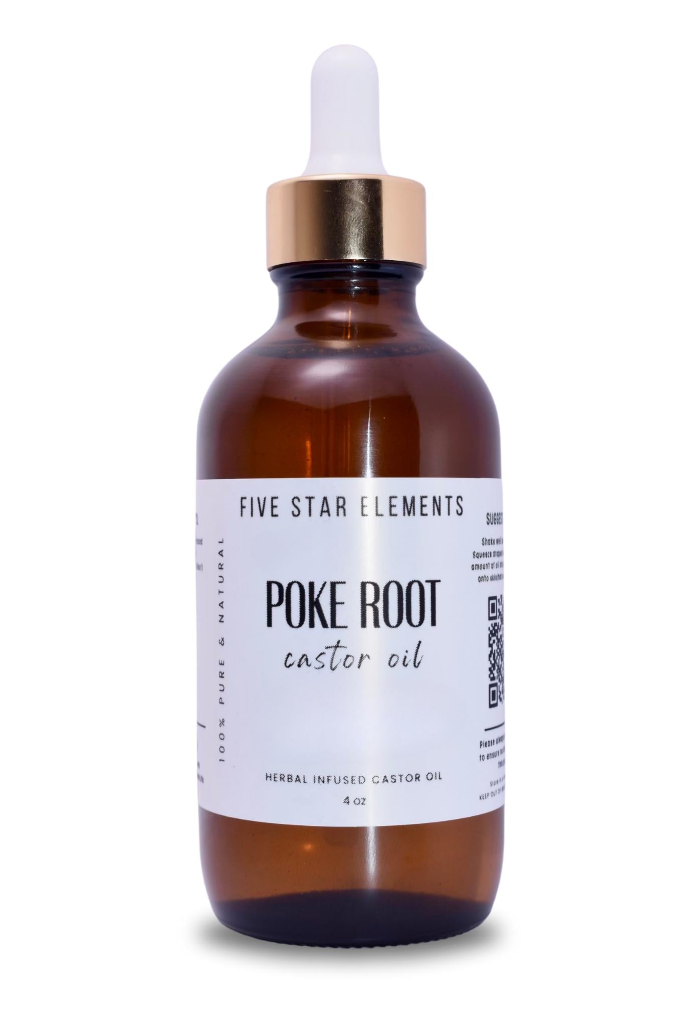 Poke Root Castor Oil - Etsy