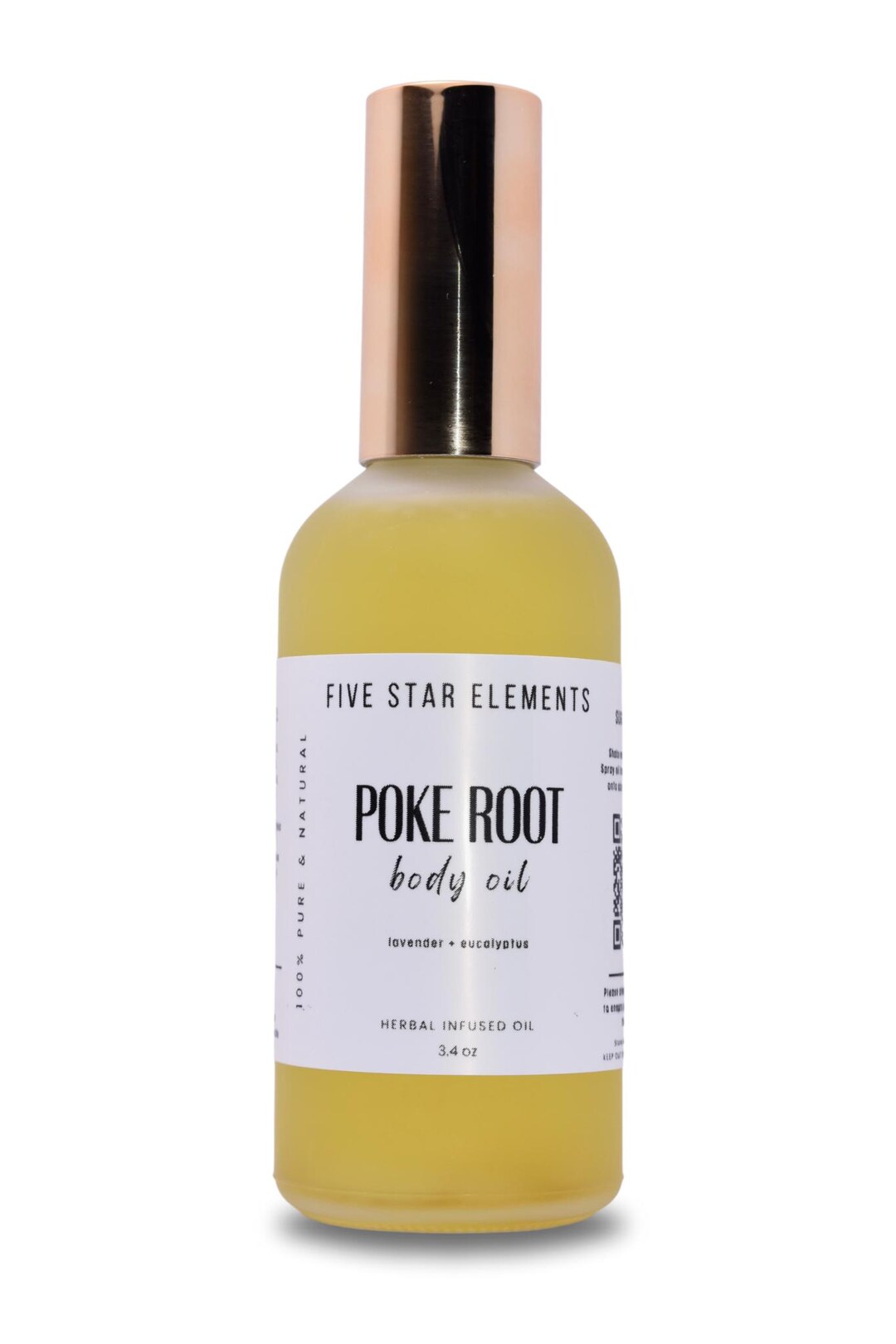 Poke Root Body Oil - Etsy