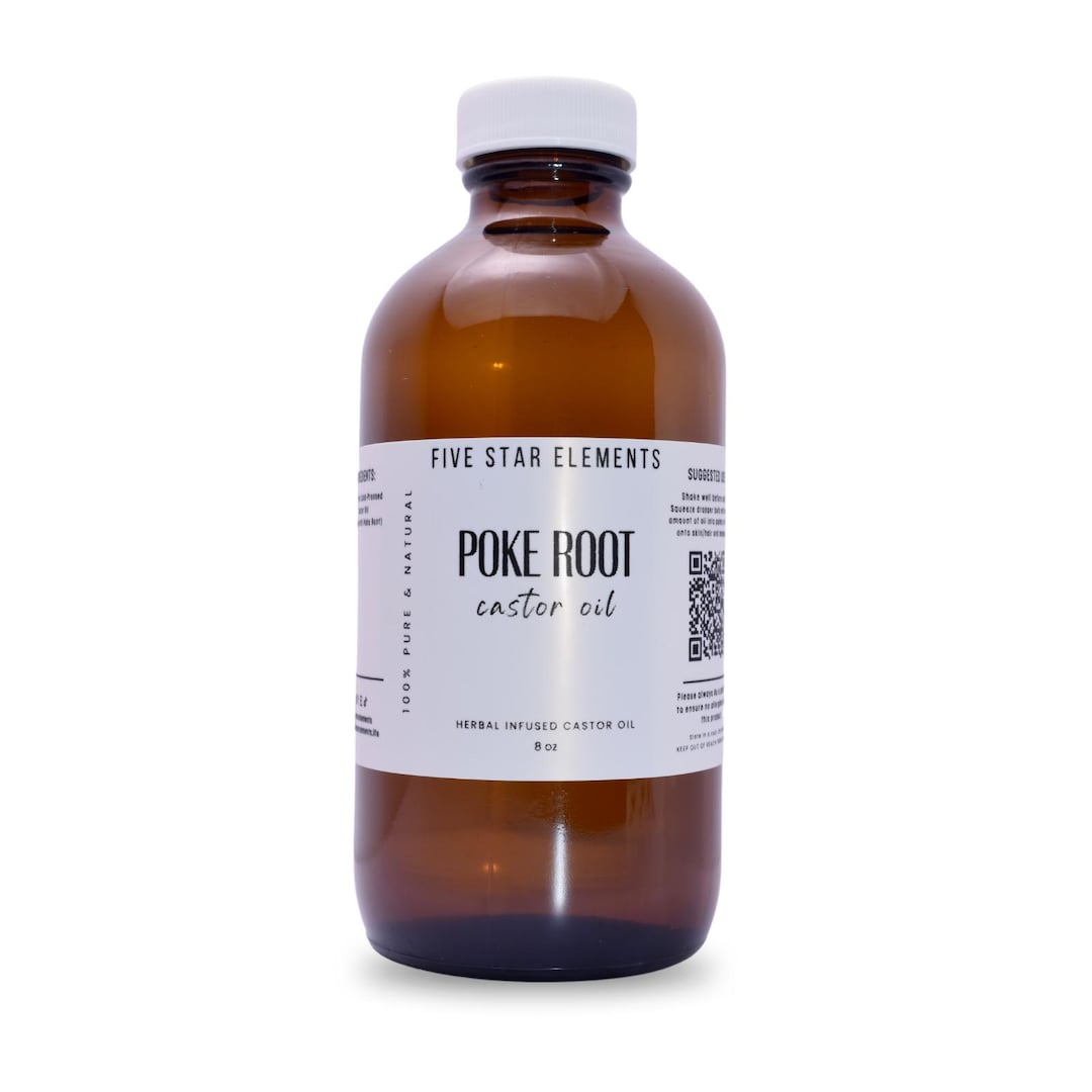 Poke Root Castor Oil - REFILL - Etsy