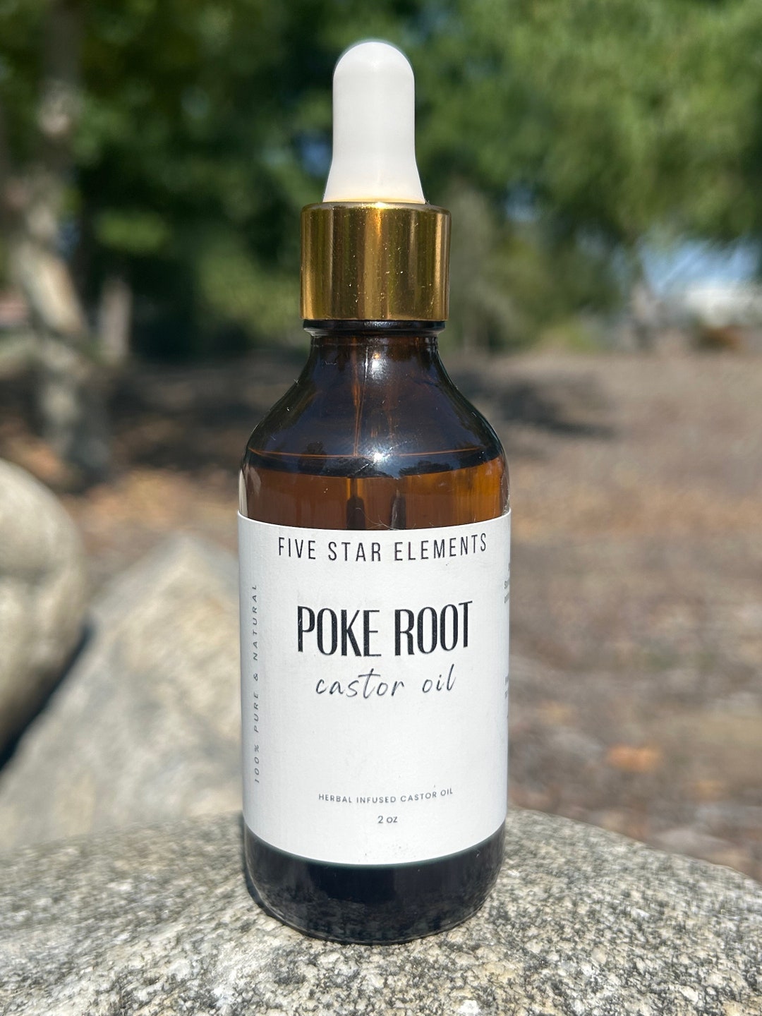 Poke Root Castor Oil - Etsy