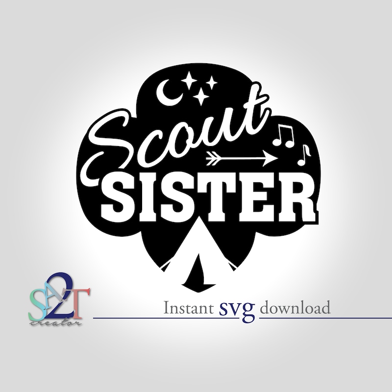 Girl Scout Svg - Etsy