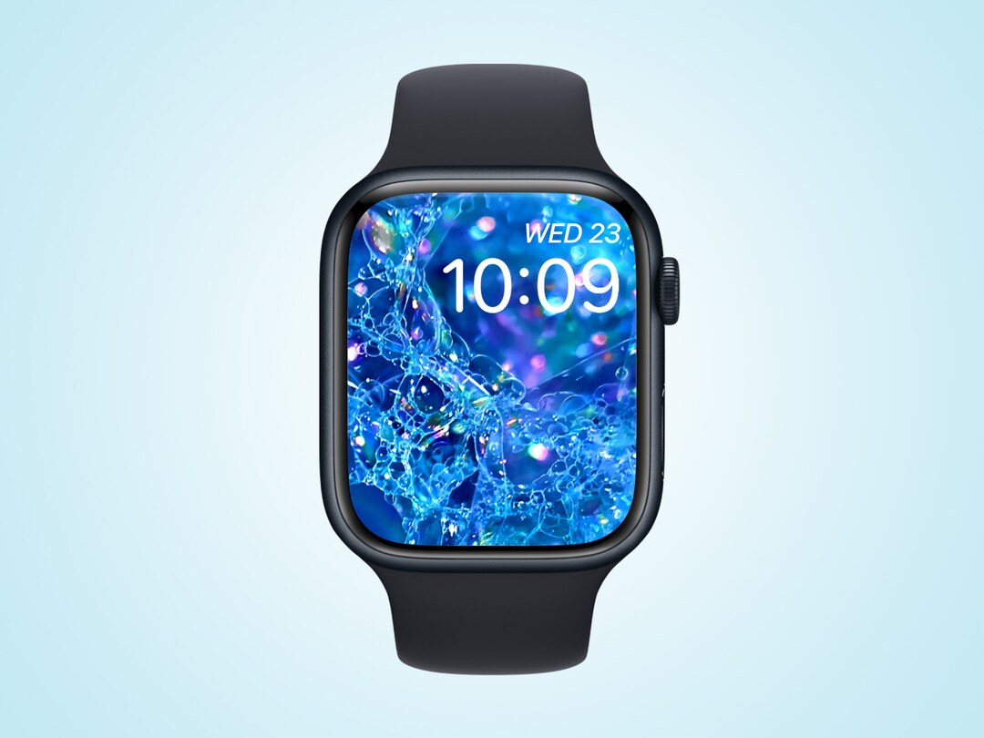 Apple Watch Wallpaper, Bubbles Background, Digital Download, Apple ...