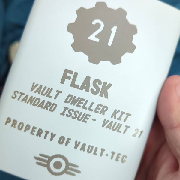 Fallout New Vegas Vault 13 Flask - Etsy