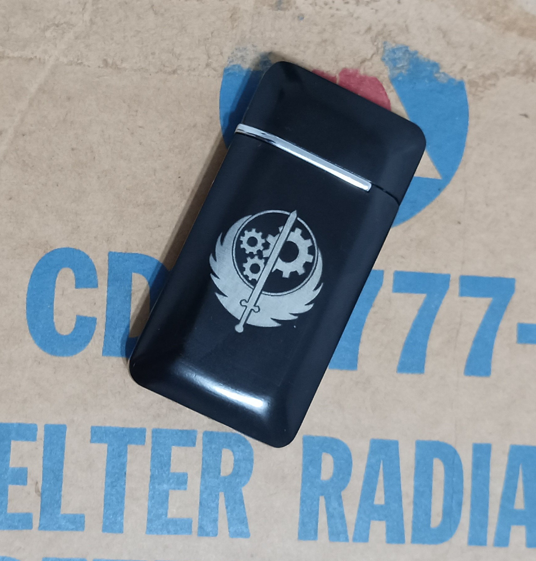 Brotherhood of Steel Fallout Themed Butane Lighter - Etsy
