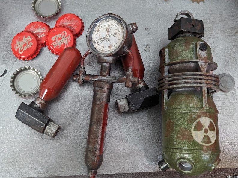Fallout Cosplay Scale Jet Inhaler - Etsy