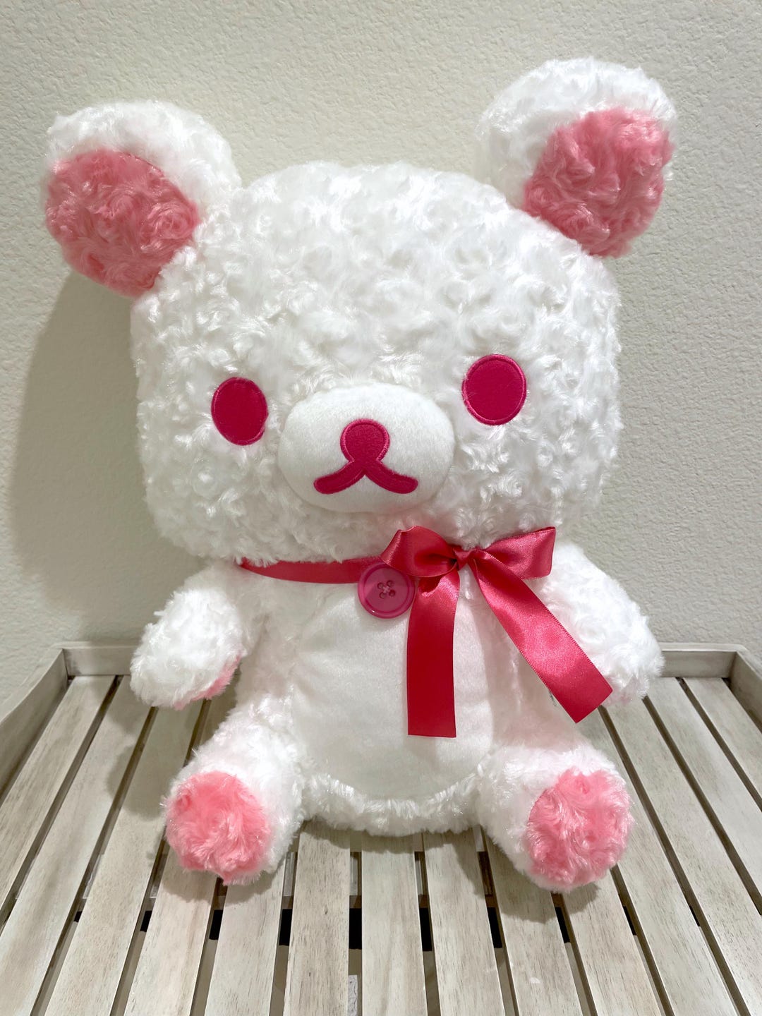 Premium Kawaii Rila Kuma Korila Kuma Plushie and Lamp / Light Bundle ...