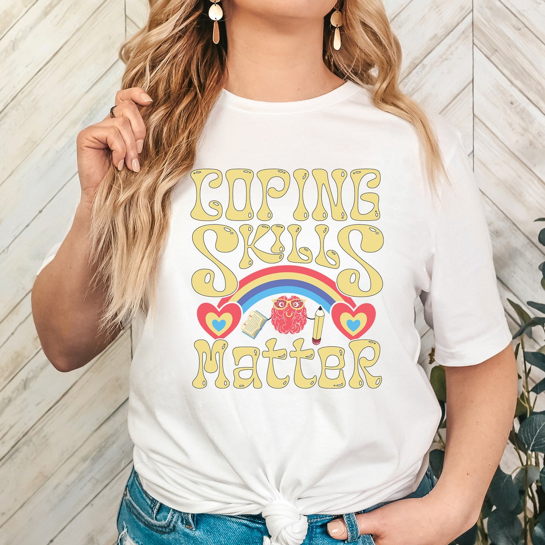 Coping Skills Shirt, Counseling T-shirt, Guidance Counselor, Behavior ...