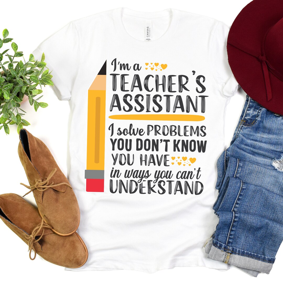 Teacher Assistant Gift | Teacher Aide Gift | Assistant Teacher | Funny ...