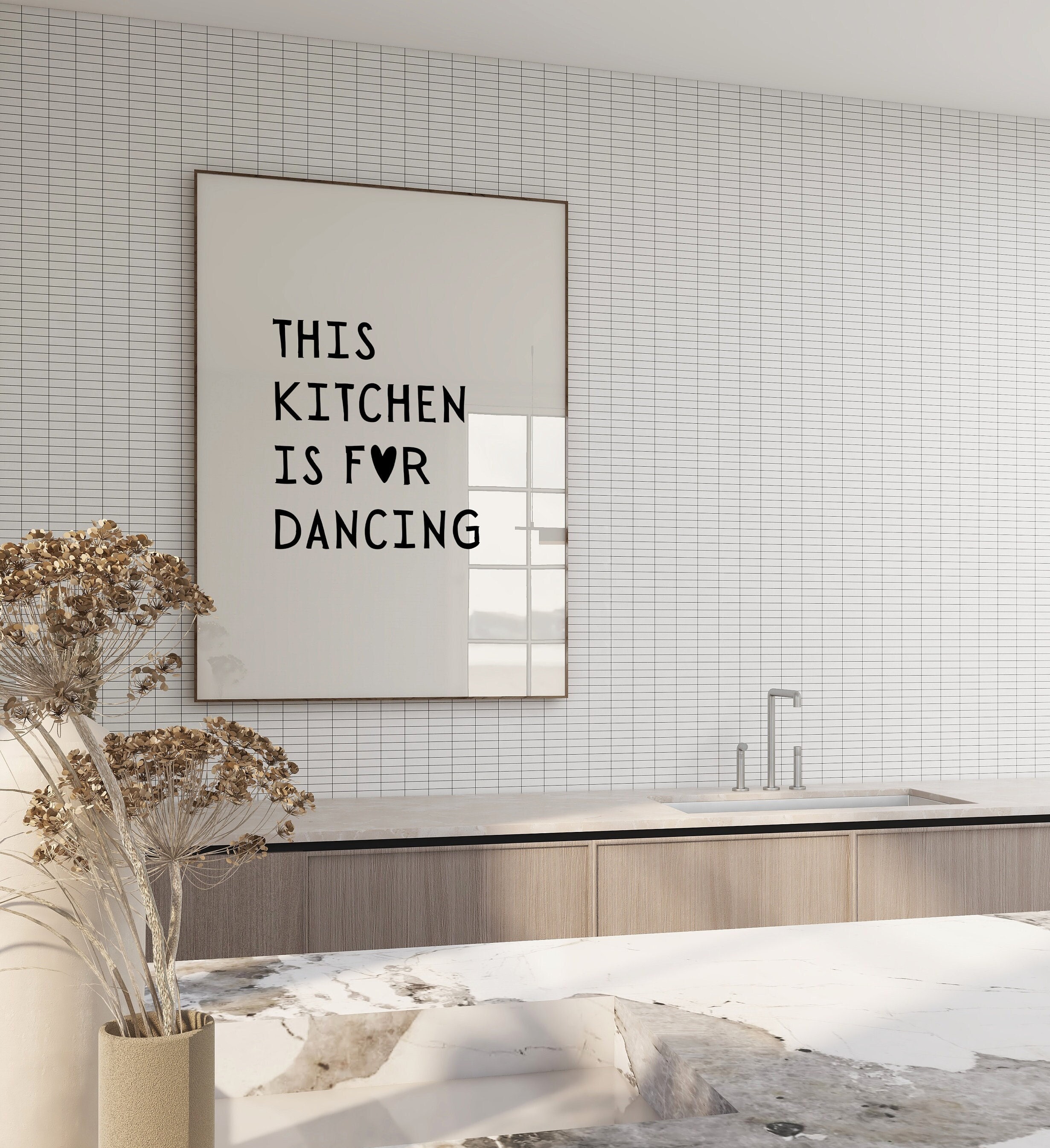 This Kitchen is for Dancing Aesthetic Kitchen Decor Kitchen Wall Art ...