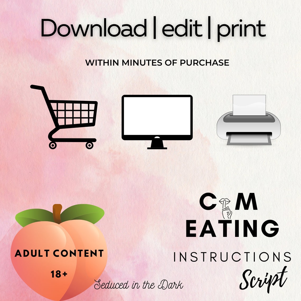 CEI JOI Script Adult Industry Joi Scripts Onlyfans JOI - Etsy