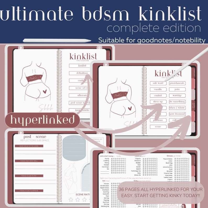 BDSM Submissive Kink List Bdsm Contract Bdsm List, BDSM Contract, BDSM ...