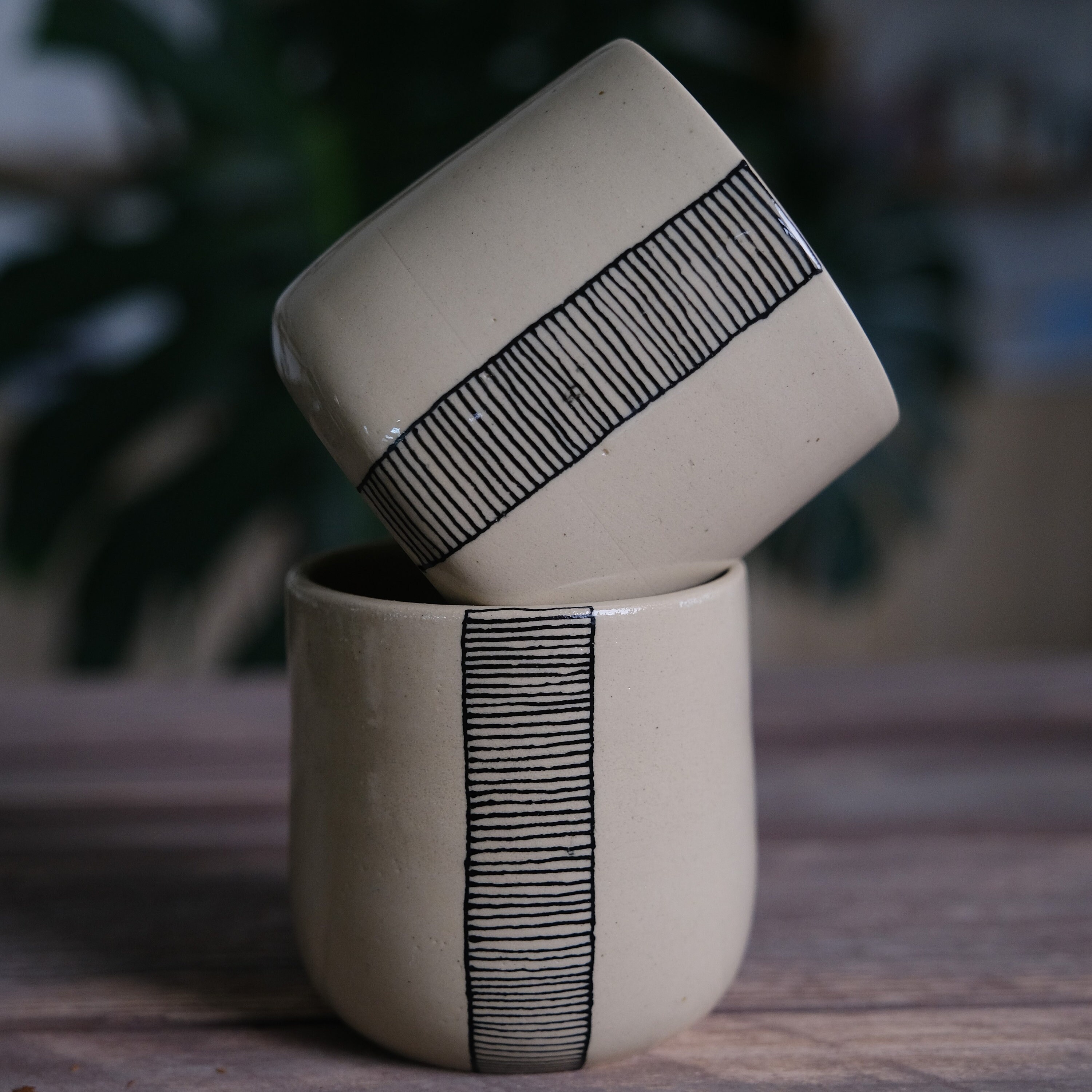 Handmade Stoneware Coffee Mug, Wheel Thrown Ceramic Tea Cup, Gift, Hand ...